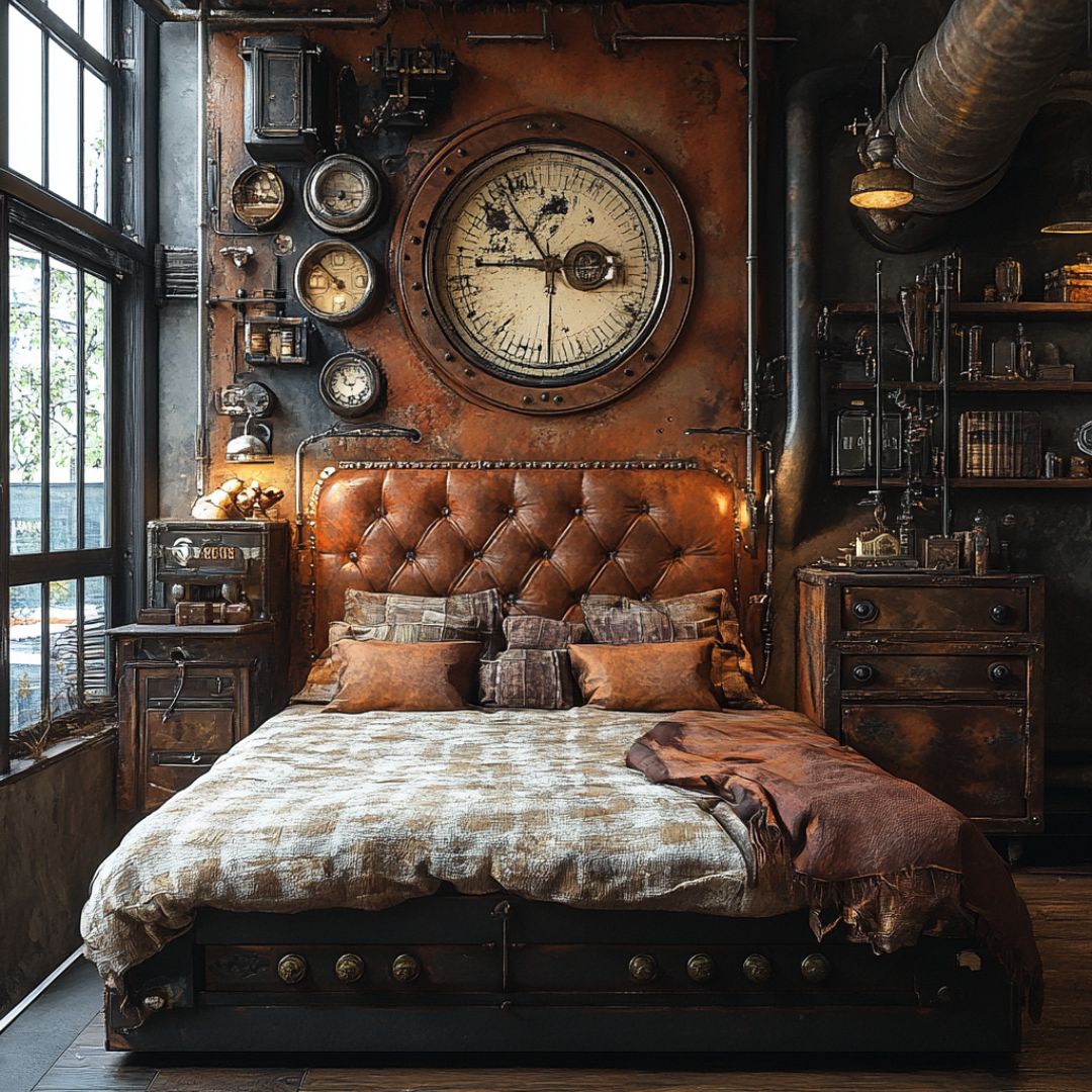 10 Epic Steampunk Bedroom Ideas: Transform Your Space Into a Victorian-Industrial Dream | Florgeous