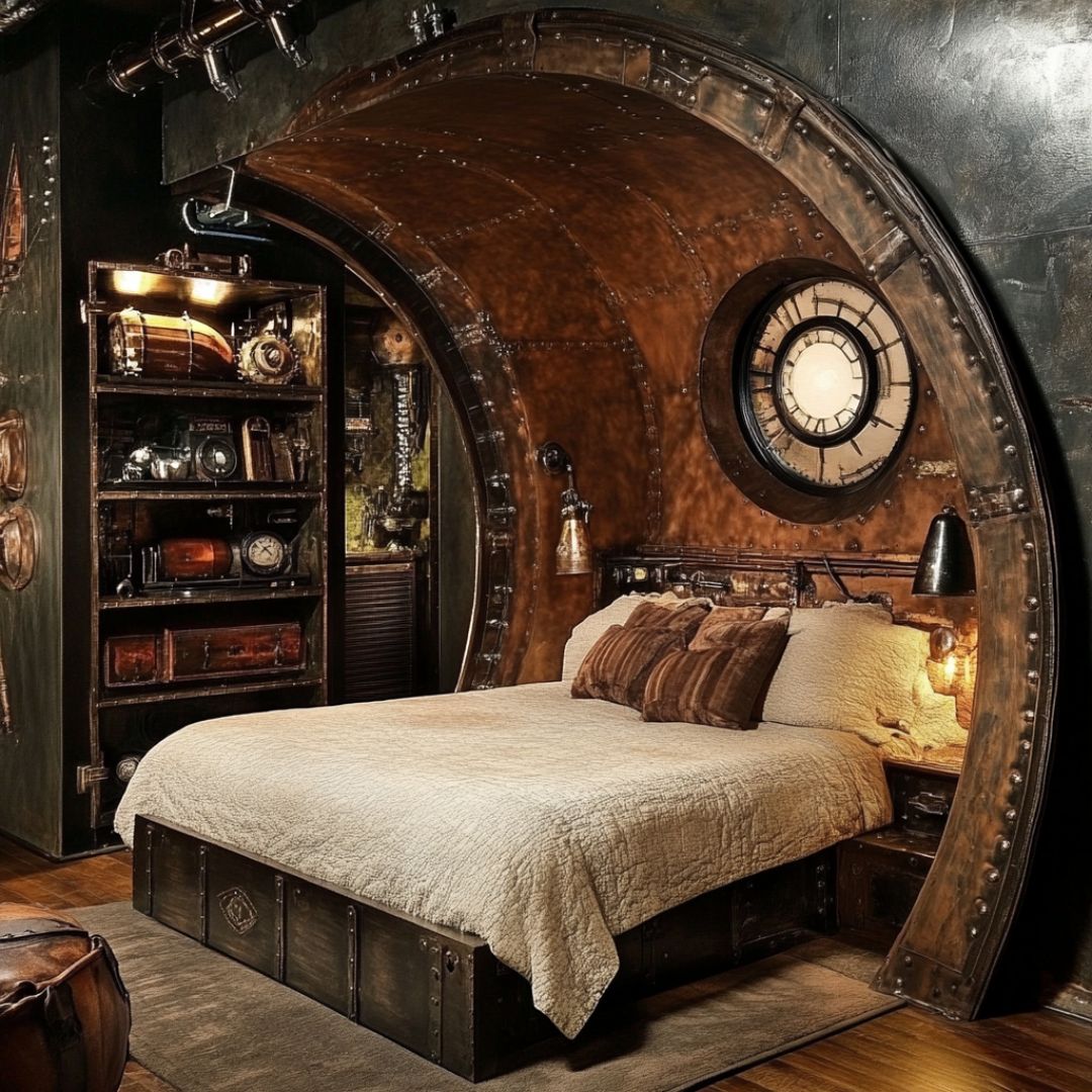 10 Epic Steampunk Bedroom Ideas: Transform Your Space Into a Victorian ...