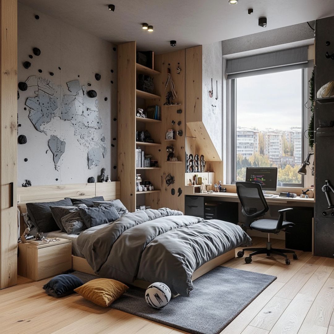 9 Cool Teen Boy Bedroom Ideas: Modern & Practical Designs for 2024 ...