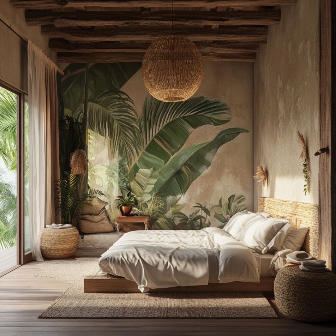 12 Tropical Bedroom Ideas: Transform Your Space into a Paradise Retreat ...