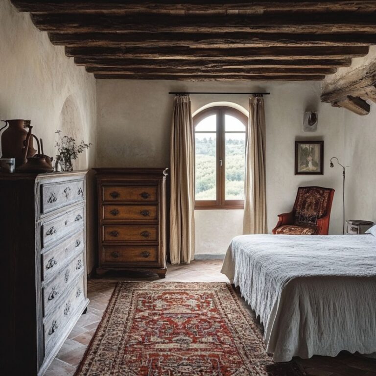 12 Rustic Tuscan Bedroom Ideas: Transform Your Space into an Italian ...
