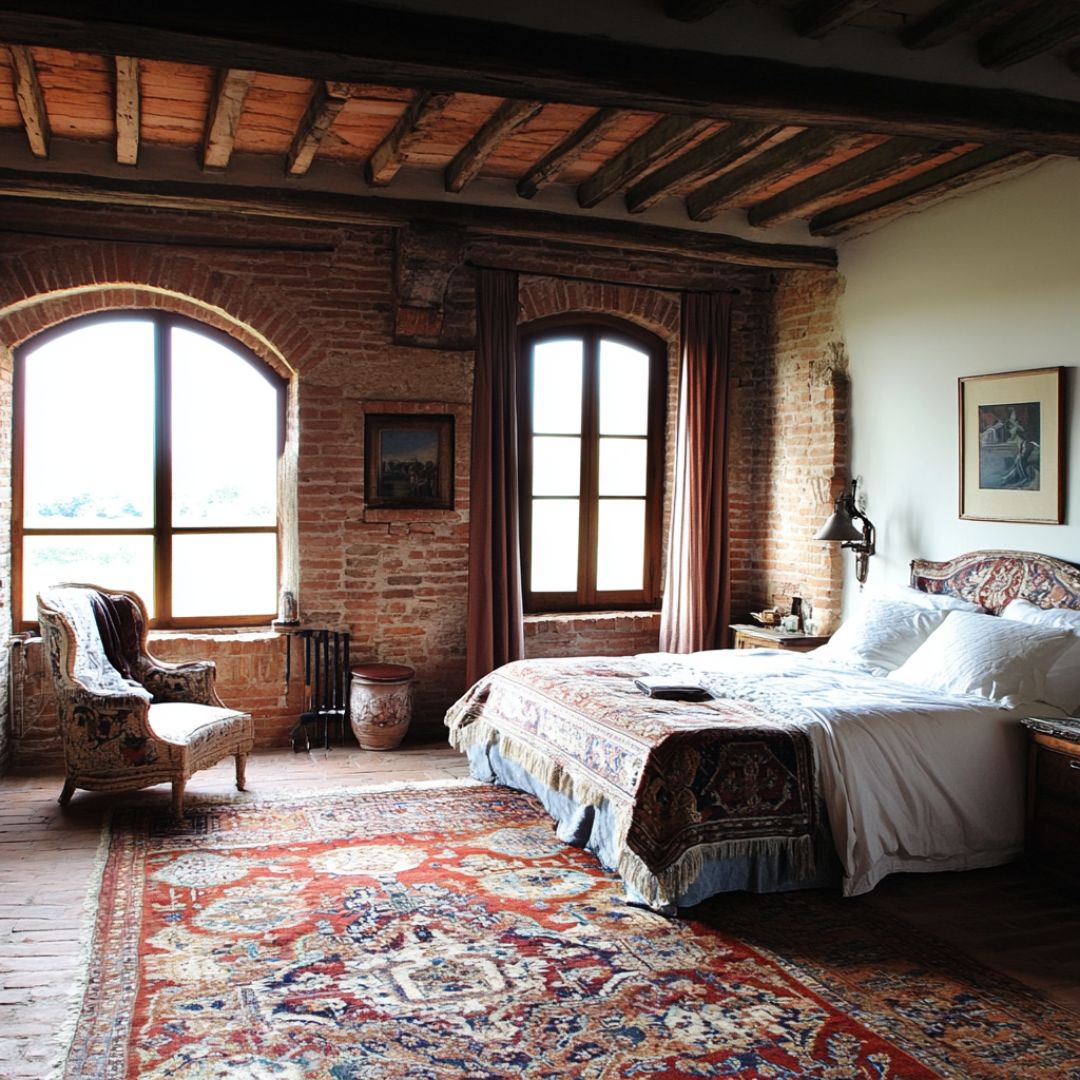 12 Rustic Tuscan Bedroom Ideas: Transform Your Space into an Italian Retreat | Florgeous