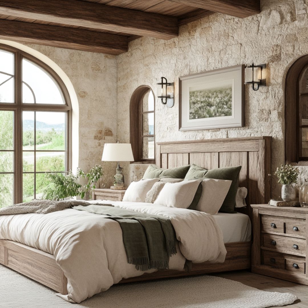 12 Rustic Tuscan Bedroom Ideas: Transform Your Space into an Italian Retreat | Florgeous