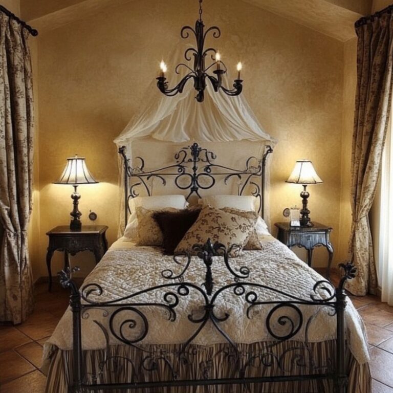 12 Rustic Tuscan Bedroom Ideas: Transform Your Space into an Italian ...