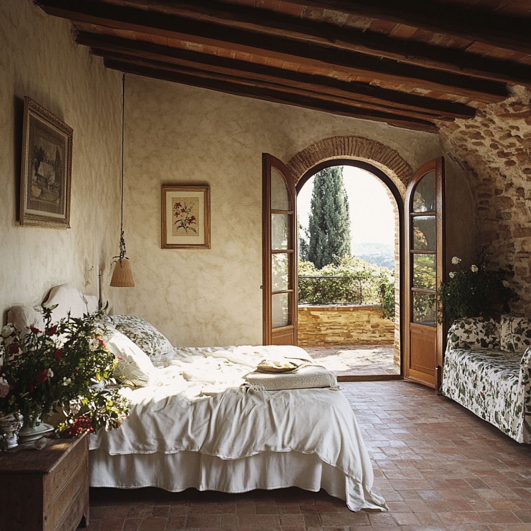 12 Rustic Tuscan Bedroom Ideas: Transform Your Space into an Italian ...