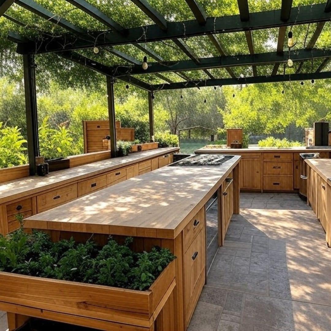 13 Stunning Outdoor Kitchen Ideas to Transform Your Backyard Haven ...