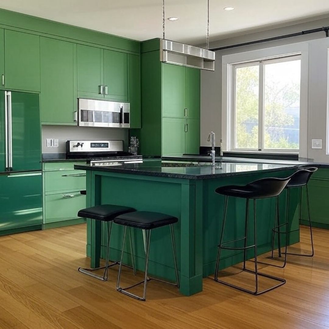 18 Stunning Green Kitchen Ideas to Transform Your Eco-Friendly Space ...
