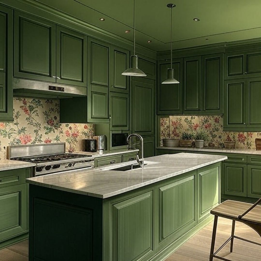 18 Stunning Green Kitchen Ideas to Transform Your Eco-Friendly Space ...