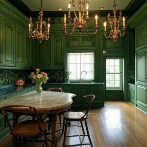 18 Stunning Green Kitchen Ideas to Transform Your Eco-Friendly Space ...