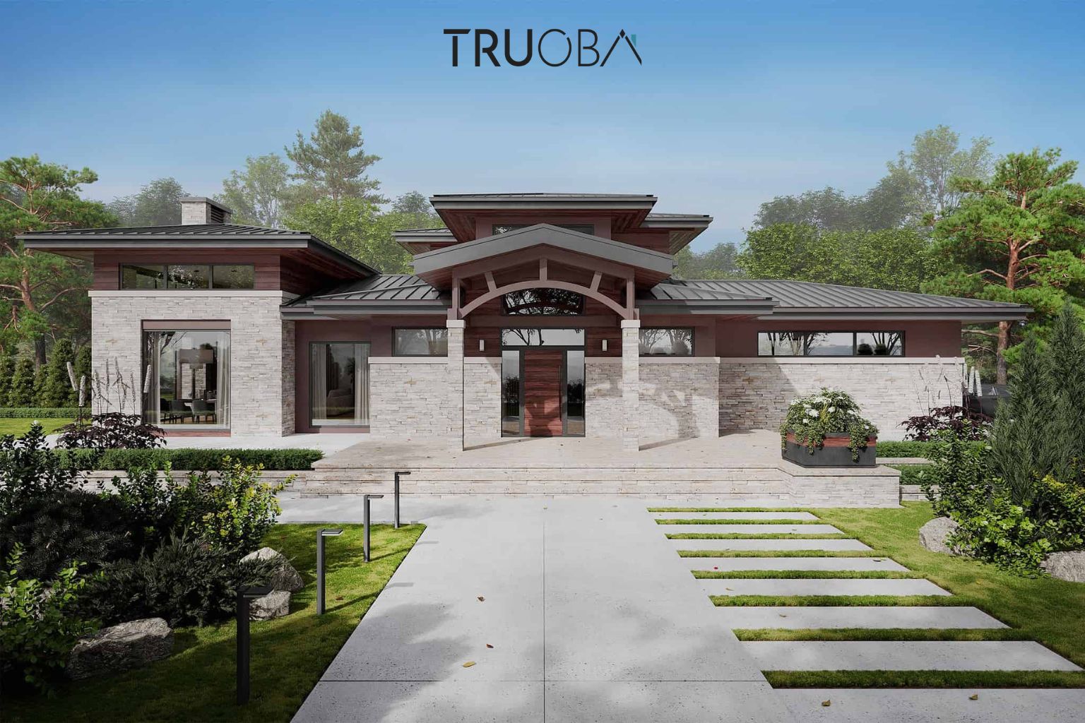 2427 sq/ft Modern Prairie-Style 3-Bedroom 2.5-Bathroom House Plan ...