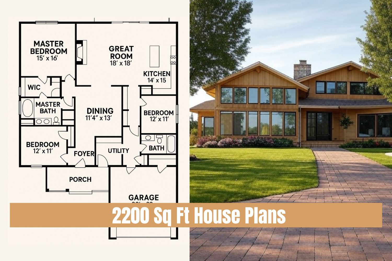 Top 18 2200 sq ft House Plans: Spacious, Flexible Designs for Your ...