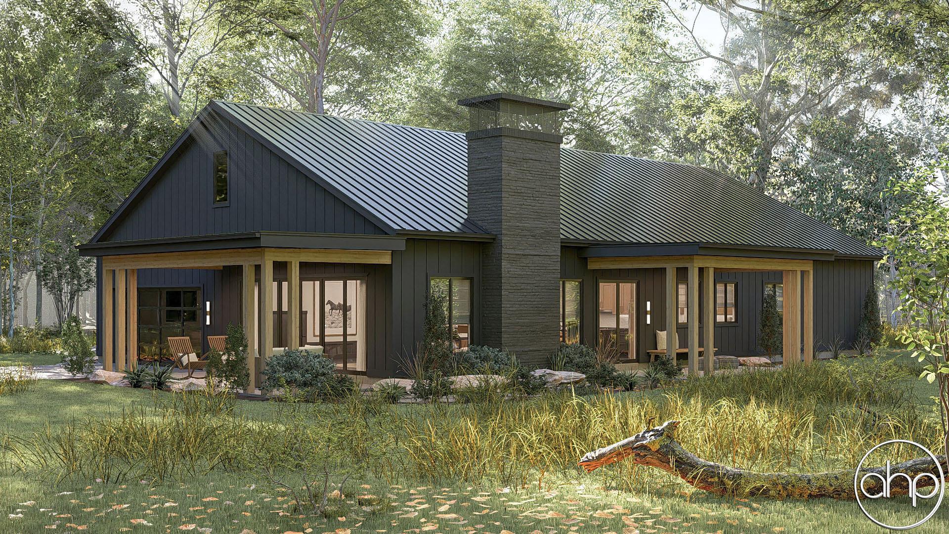 2524 Sq Ft 3-Bedroom 3-Bathroom Barndominium House Plan | Florgeous