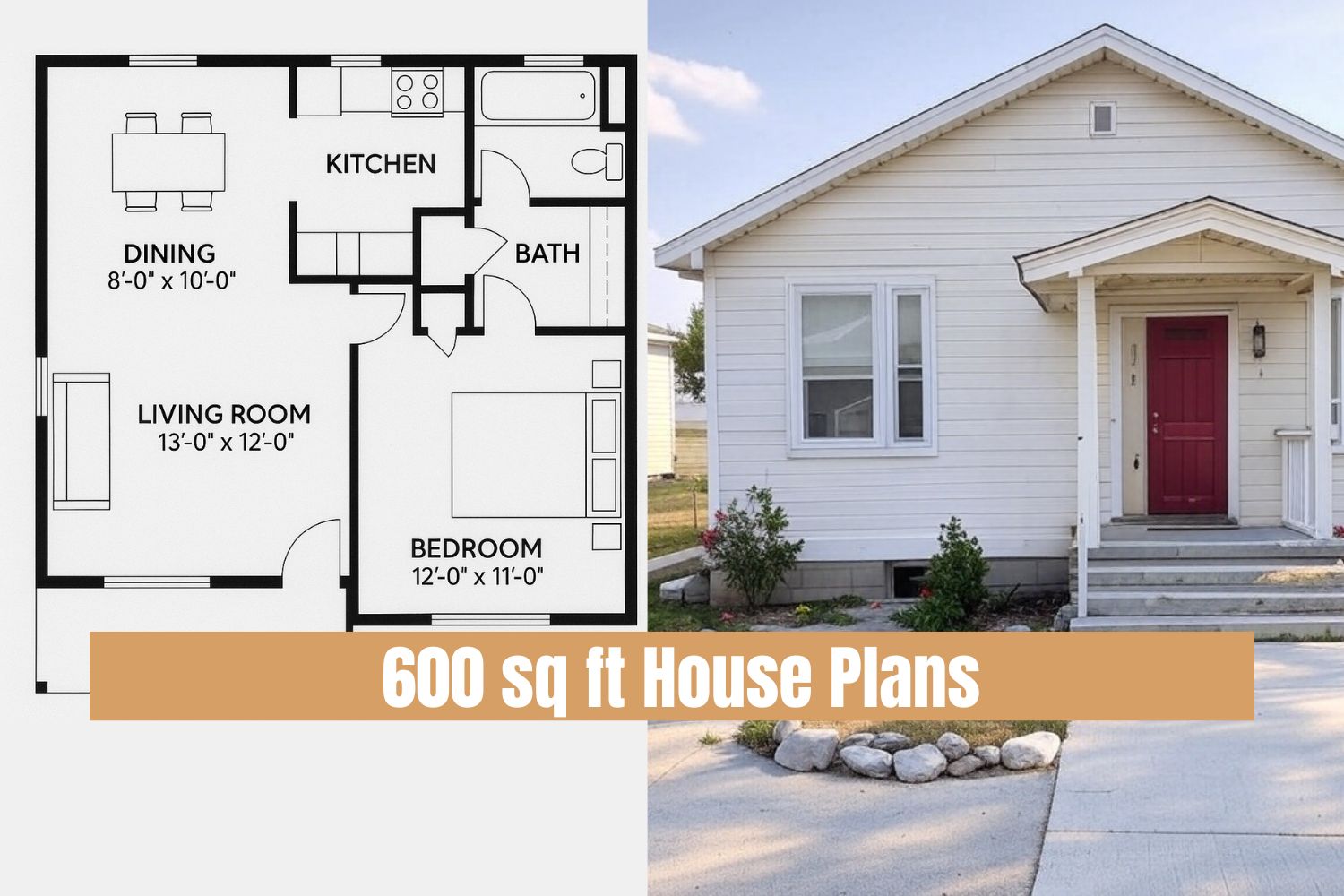 Top 8 600 sq ft House Plans: Cozy, Efficient Designs for Modern Living ...