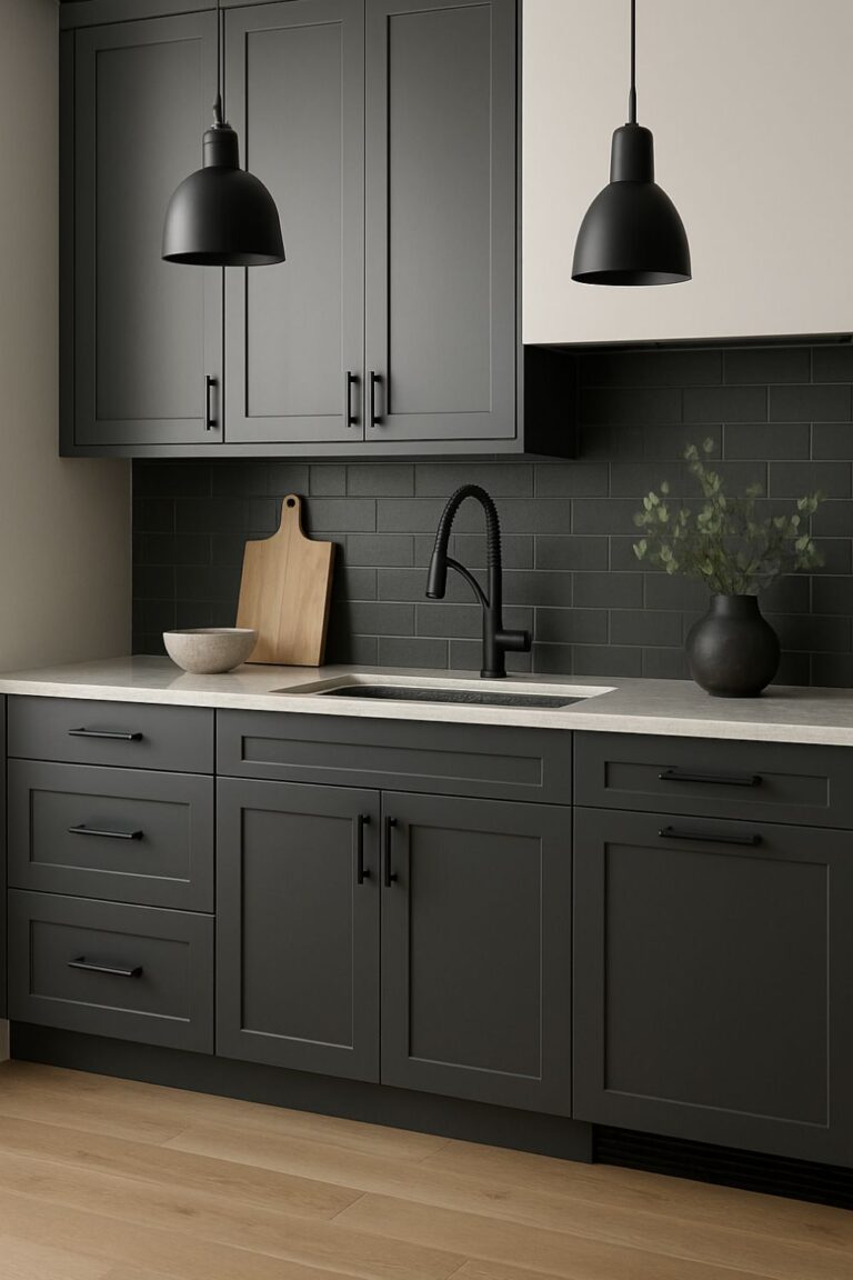 15 Charcoal Kitchen Ideas: Sleek, Grounding, and Effortlessly ...