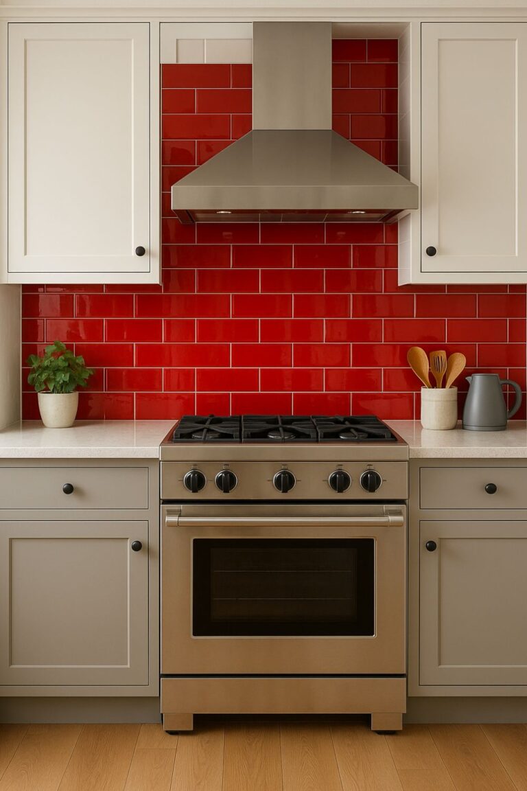 15 Red Kitchen Ideas: Bold, Inviting, and Full of Energy | Florgeous