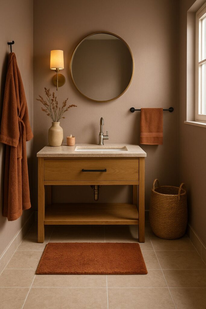 15 Earth-Tone Bathroom Ideas: Grounded, Serene, and Beautifully ...