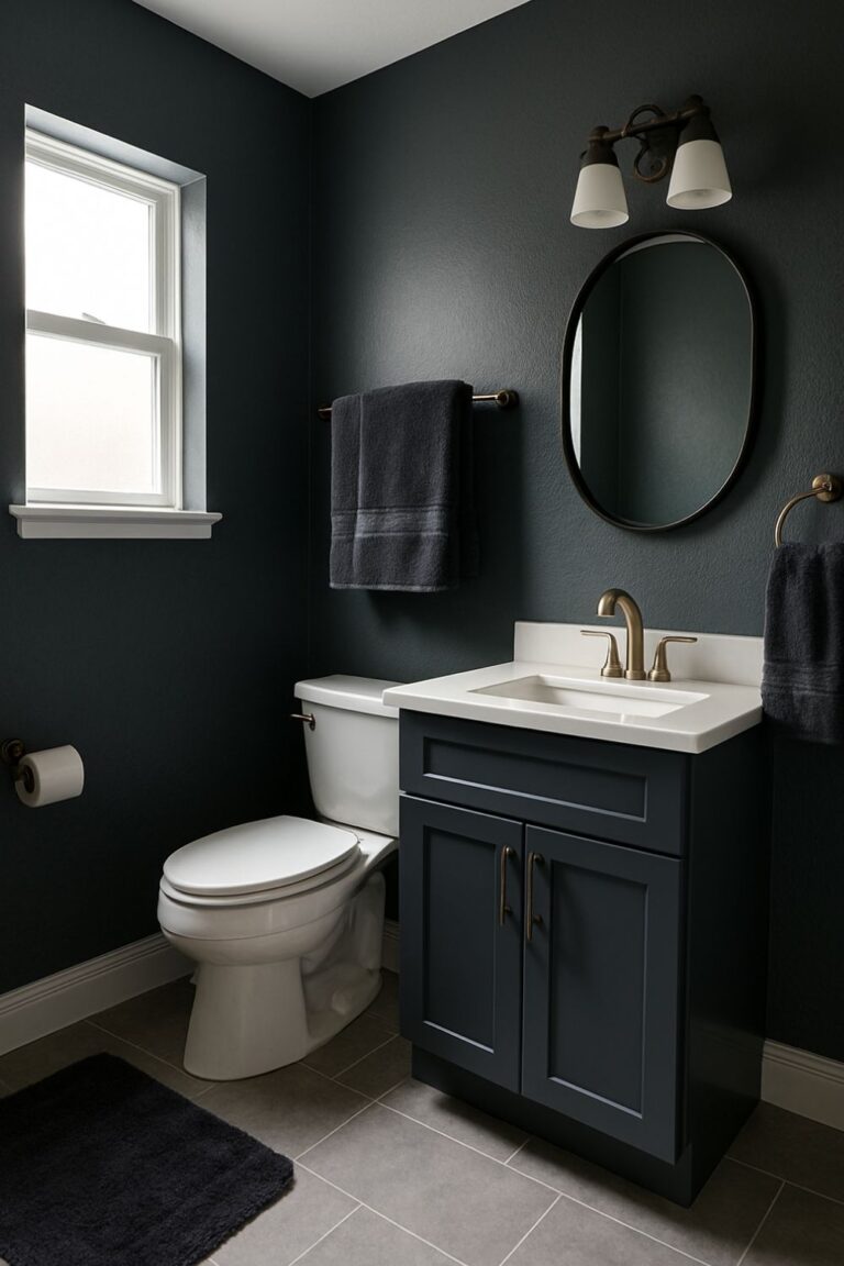15 Charcoal Bathroom Ideas: Modern, Moody, and Surprisingly Inviting ...