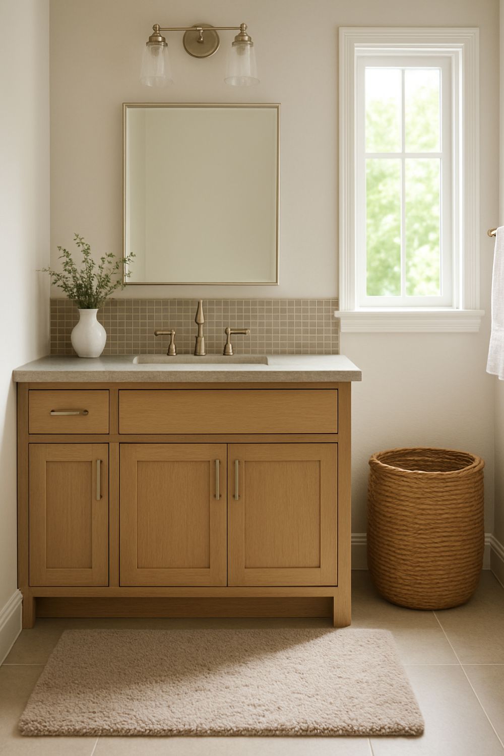 15 Taupe Bathroom Ideas: Soft, Sophisticated, and Naturally Serene ...