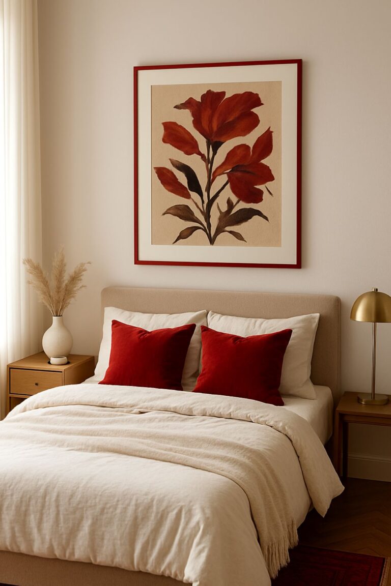 15 Red Bedroom Ideas: Bold, Romantic, and Full of Passion | Florgeous