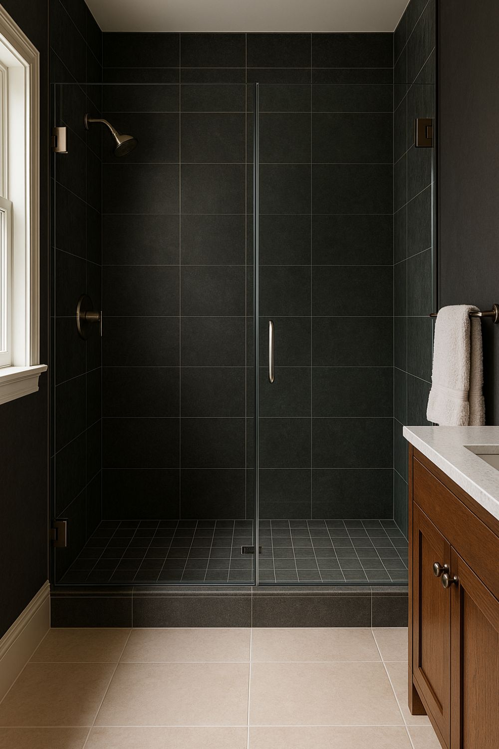 15 Charcoal Bathroom Ideas: Modern, Moody, and Surprisingly Inviting ...