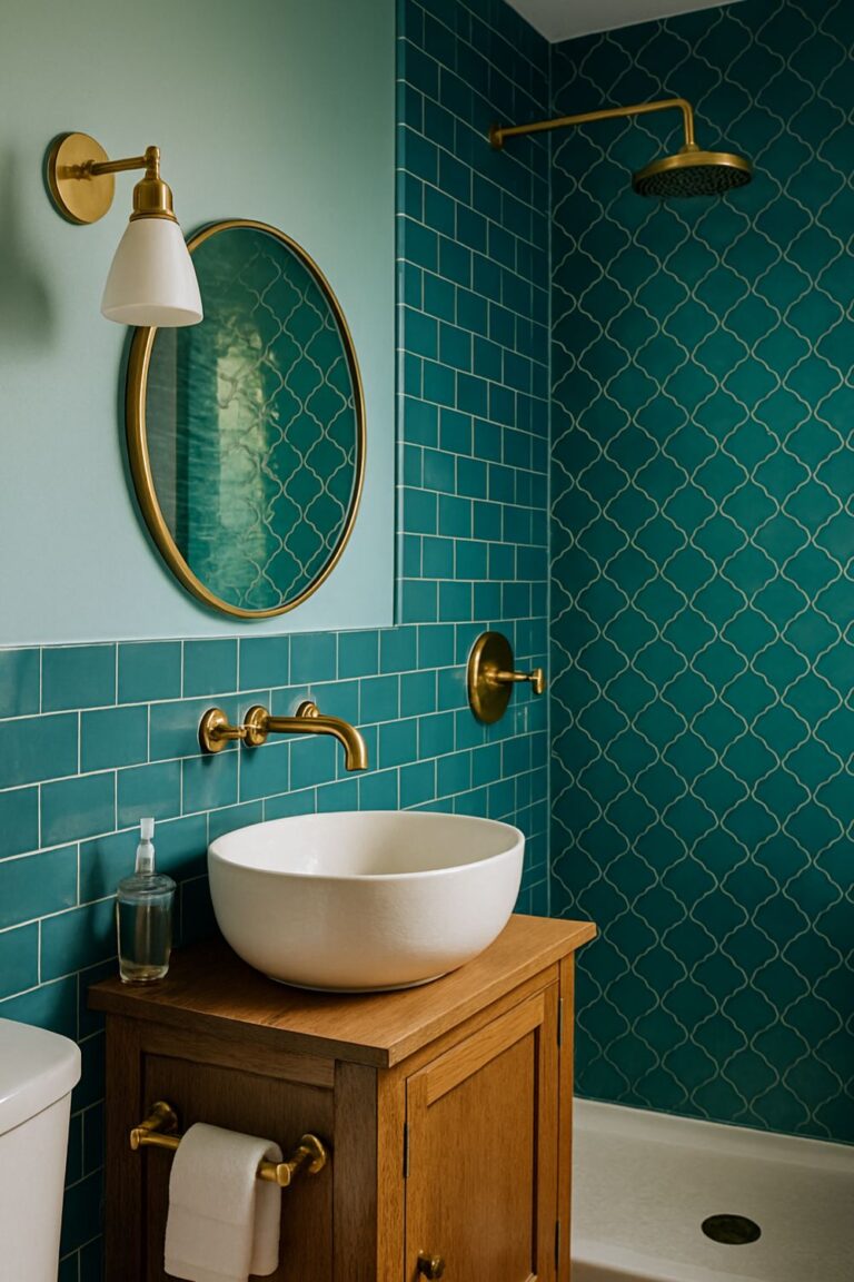 17 Teal Bathroom Ideas: Fresh, Invigorating, and Effortlessly Chic | Florgeous