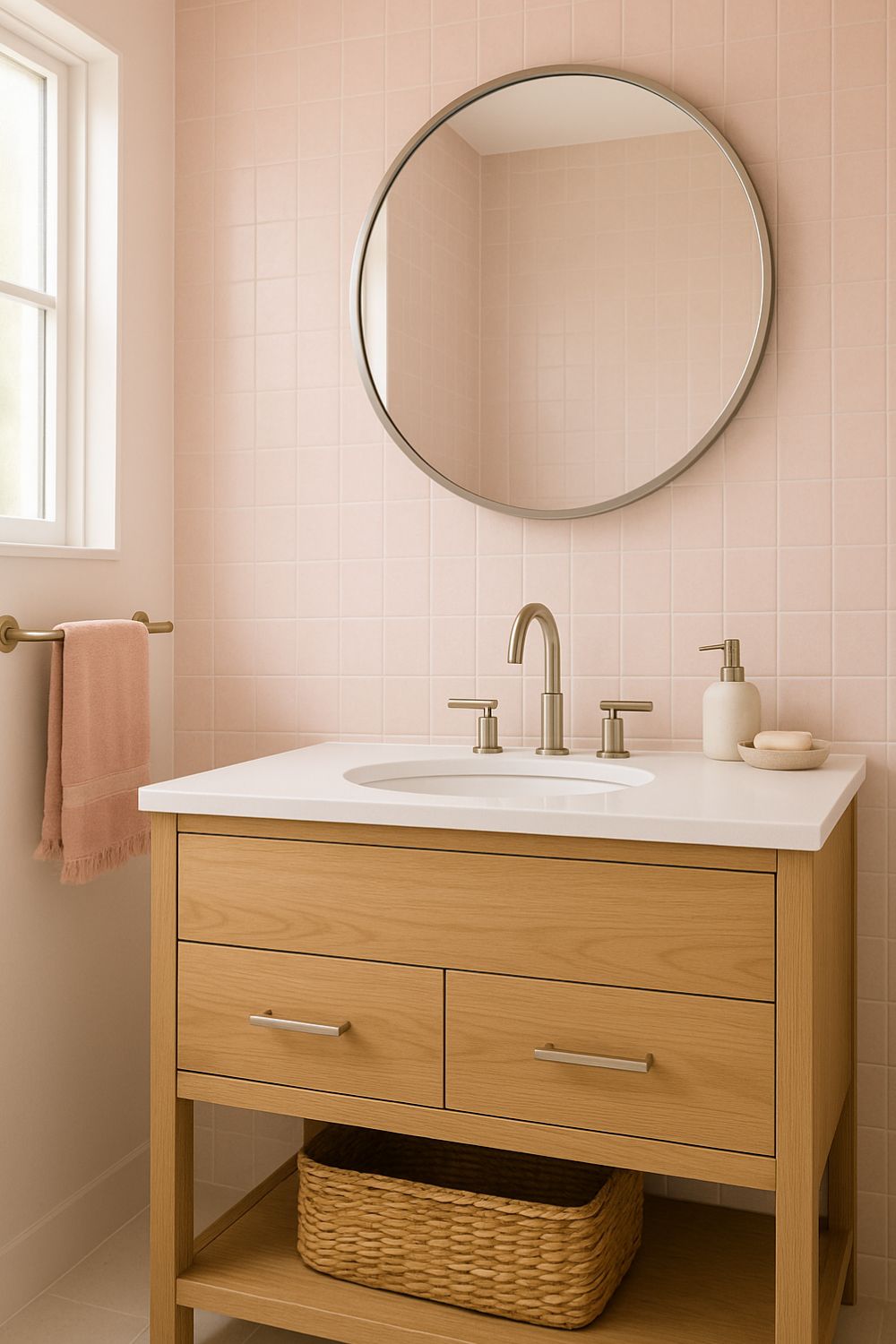 15 Pink Bathroom Ideas: Charming, Uplifting, and Surprisingly ...