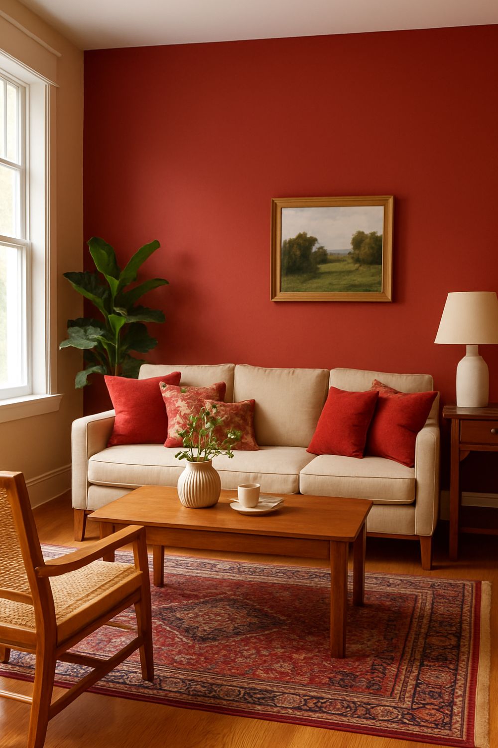 13 Red Living Room Ideas: Bold, Warm, and Full of Energy | Florgeous