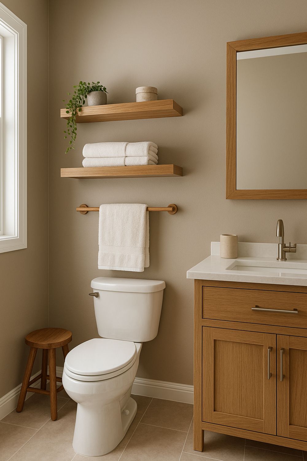 15 Taupe Bathroom Ideas: Soft, Sophisticated, and Naturally Serene ...