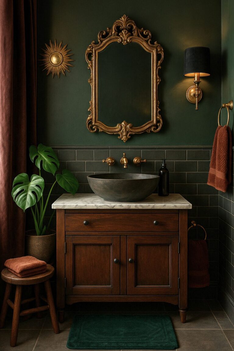 15 Eclectic Bathroom Ideas: Bold, Personal, and Wonderfully Unpredictable | Florgeous
