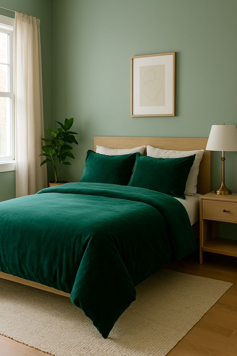 17 Green Bedroom Wall Ideas: Refreshing, Grounding, and Perfect for Recharging | Florgeous