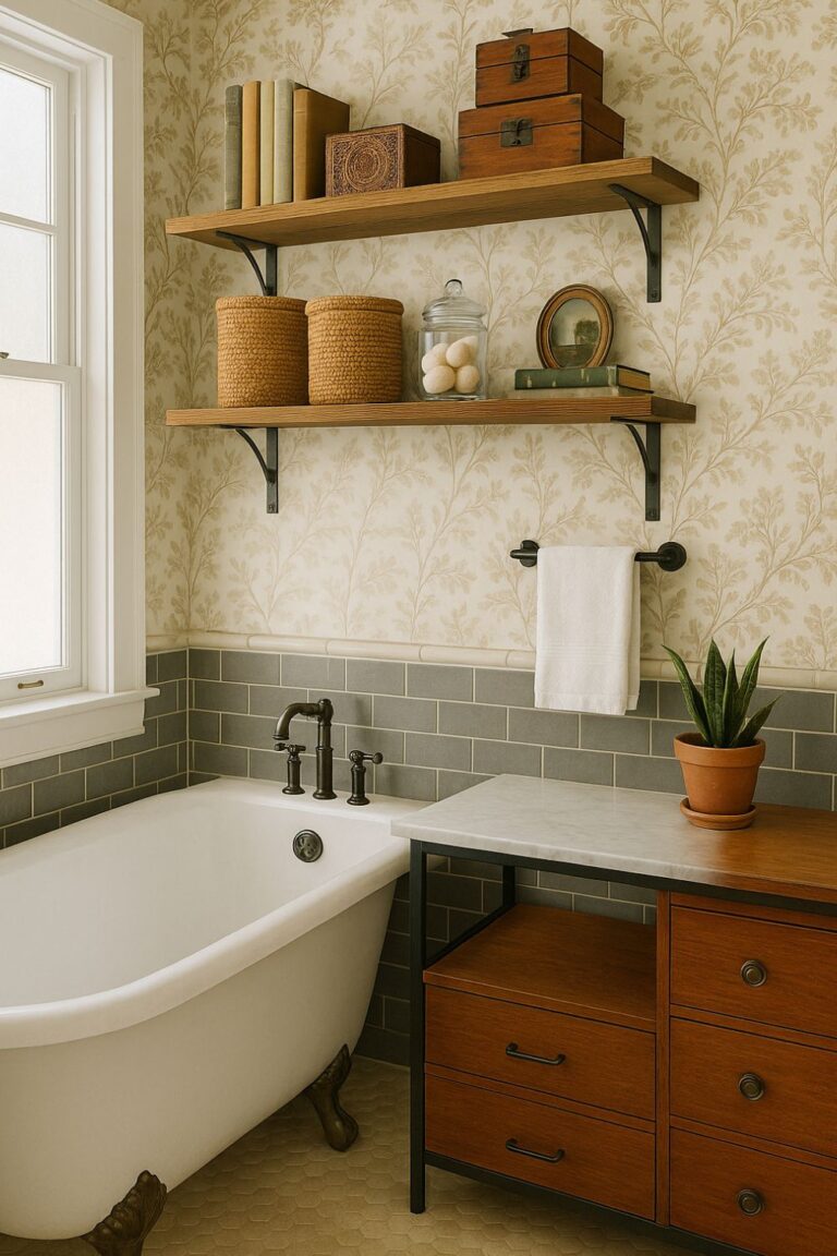 15 Eclectic Bathroom Ideas: Bold, Personal, and Wonderfully Unpredictable | Florgeous
