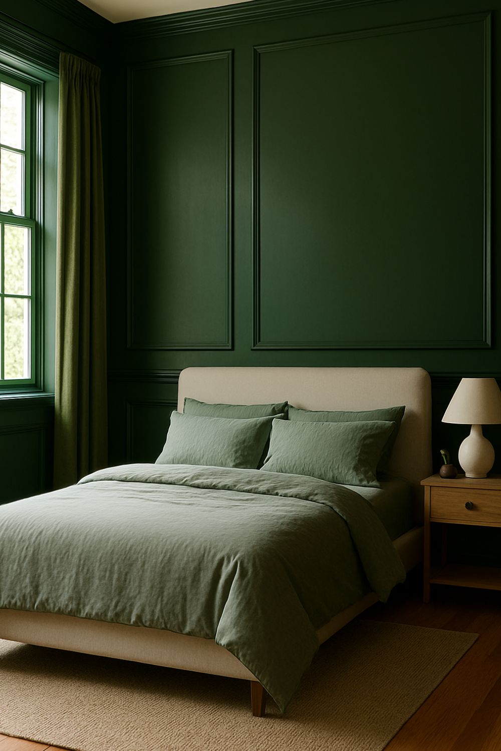 17 Green Bedroom Wall Ideas: Refreshing, Grounding, and Perfect for ...