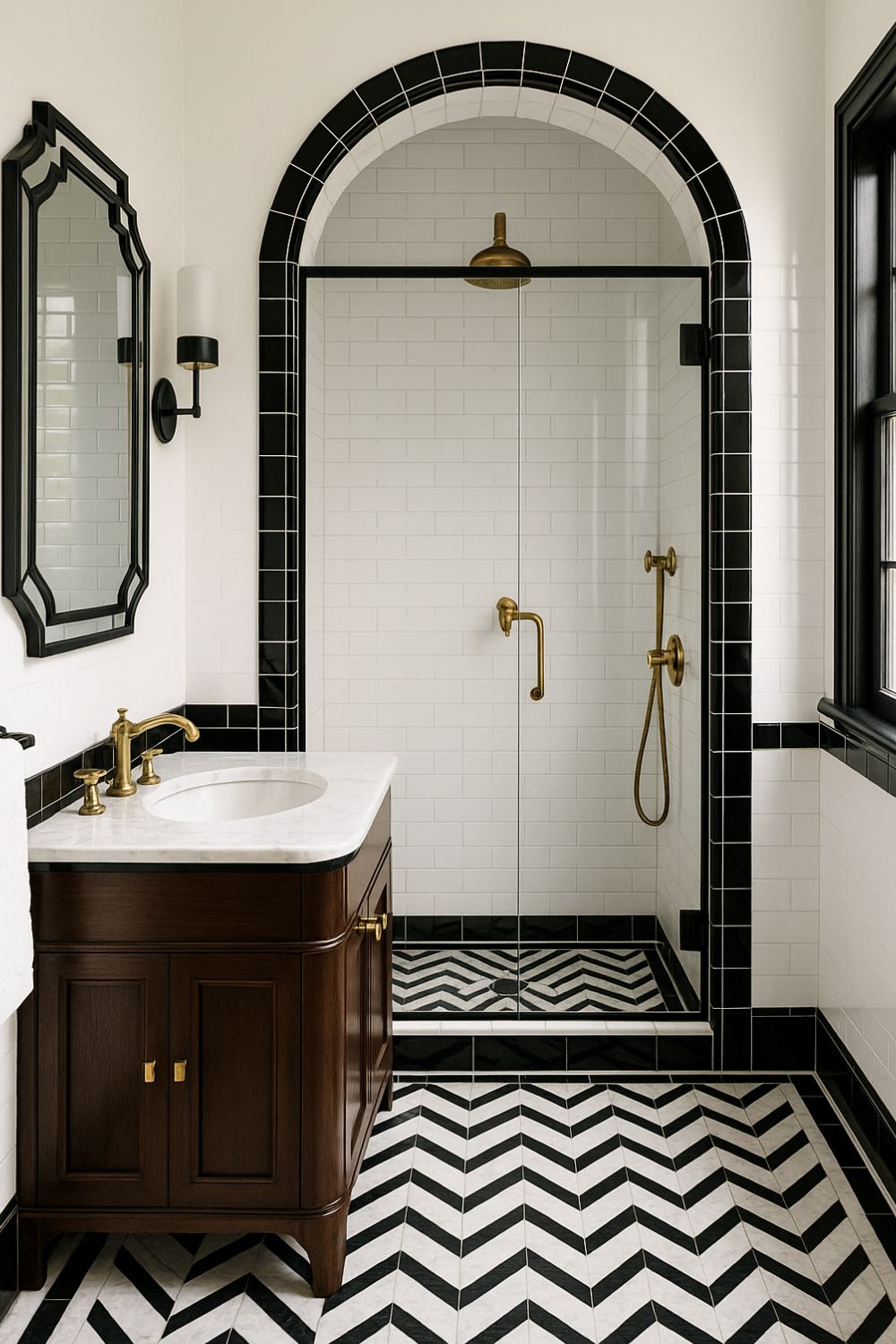 15 Art Deco Bathroom Ideas: Glamorous, Geometric, and Boldly Beautiful ...