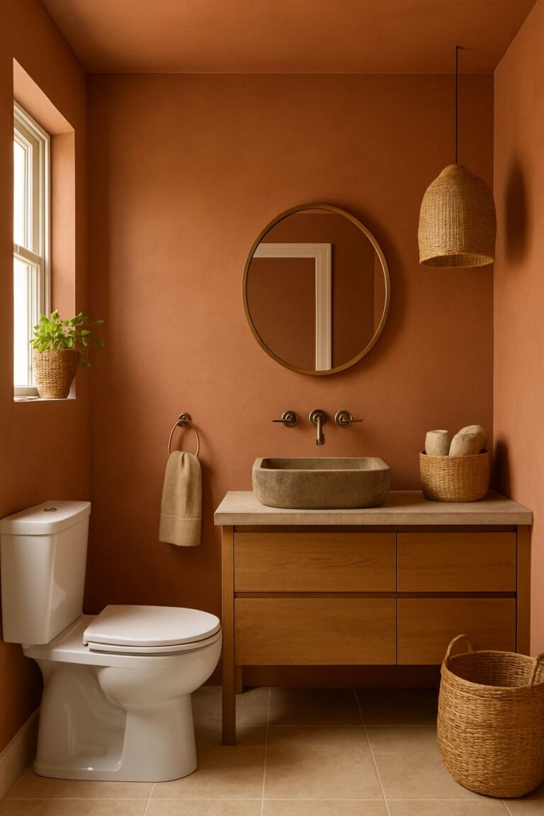15 Earth-Tone Bathroom Ideas: Grounded, Serene, and Beautifully ...