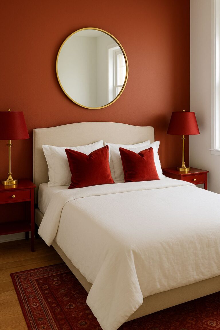 15 Red Bedroom Ideas: Bold, Romantic, and Full of Passion | Florgeous