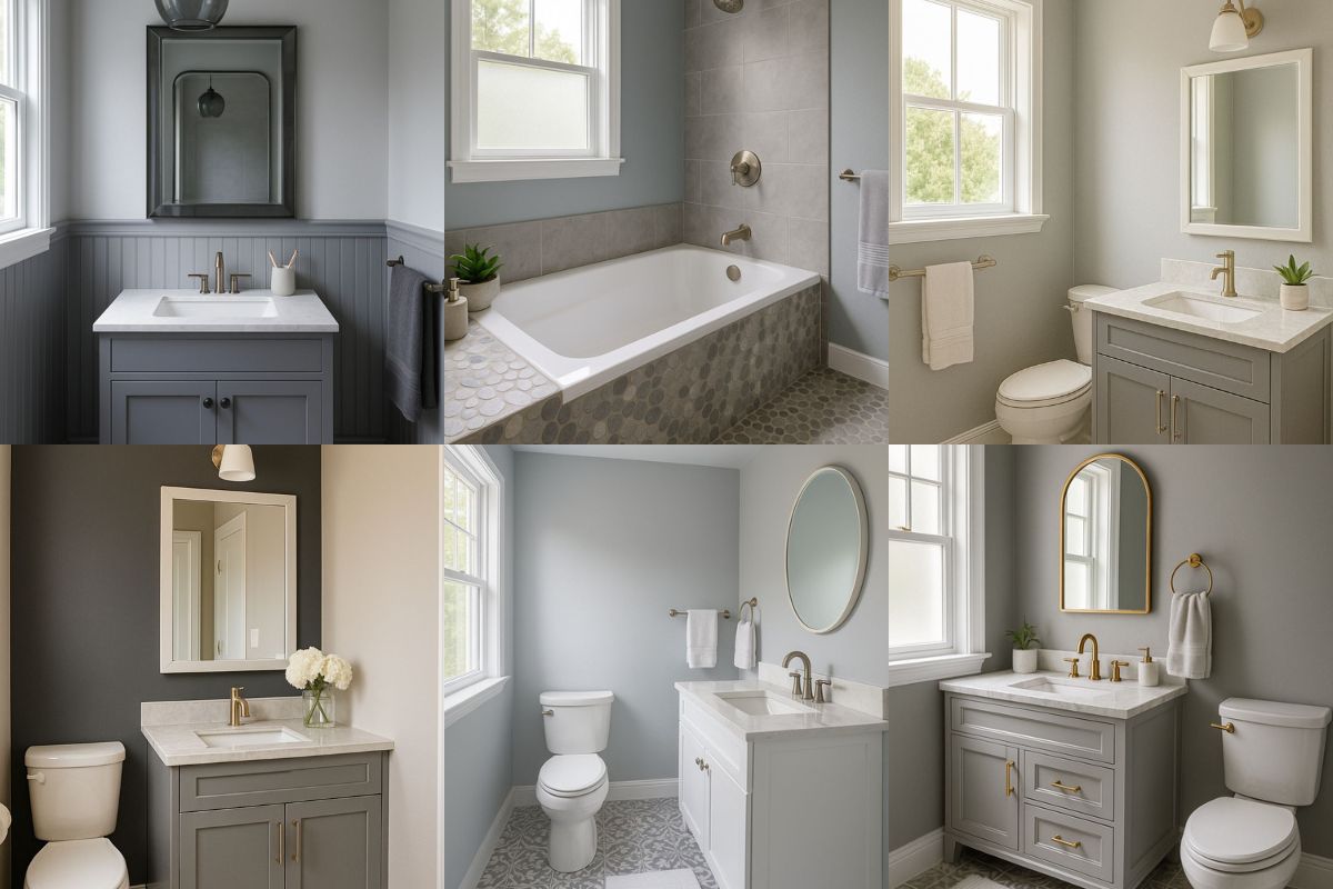 17 Gray Bathroom Ideas: Calm, Contemporary, and Effortlessly Refined ...