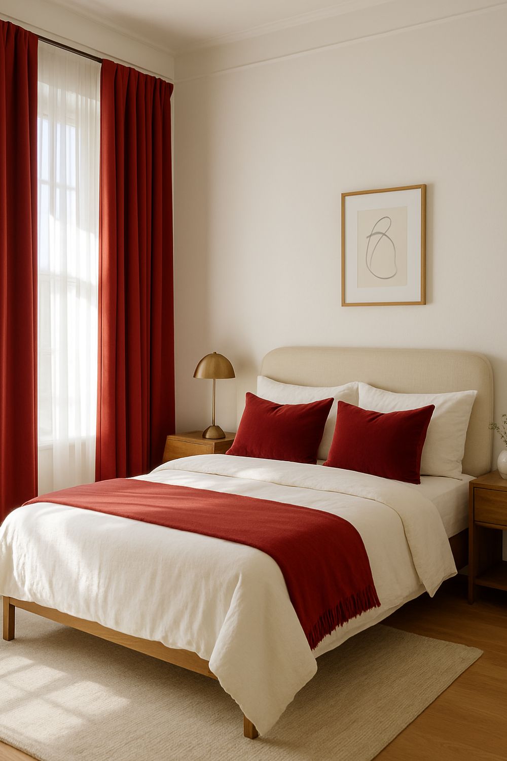 15 Red Bedroom Ideas: Bold, Romantic, and Full of Passion | Florgeous