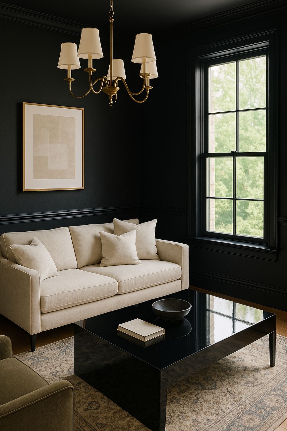 15 Black Living Room Ideas: Bold, Sophisticated, and Surprisingly ...