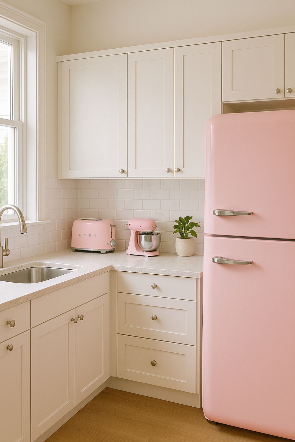 13 Pink Kitchen Ideas: Playful, Warm, and Full of Personality | Florgeous