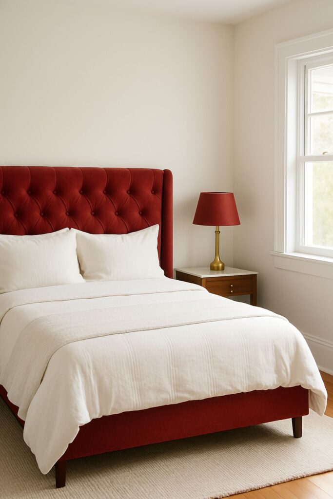 15 Red Bedroom Ideas: Bold, Romantic, and Full of Passion | Florgeous
