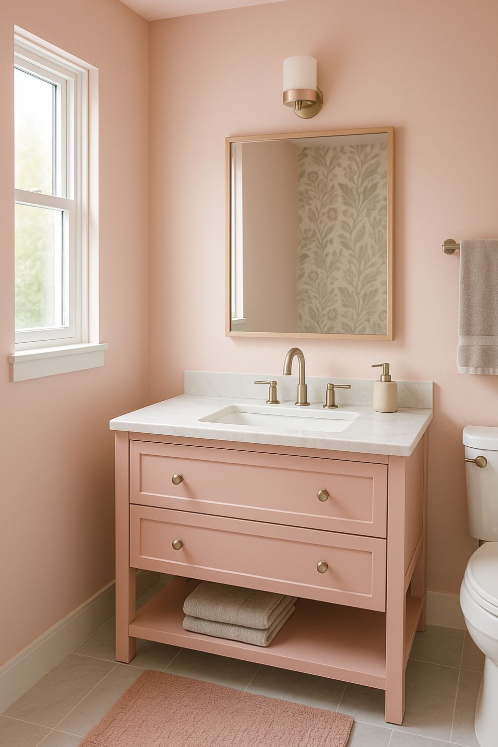 15 Pink Bathroom Ideas: Charming, Uplifting, and Surprisingly ...