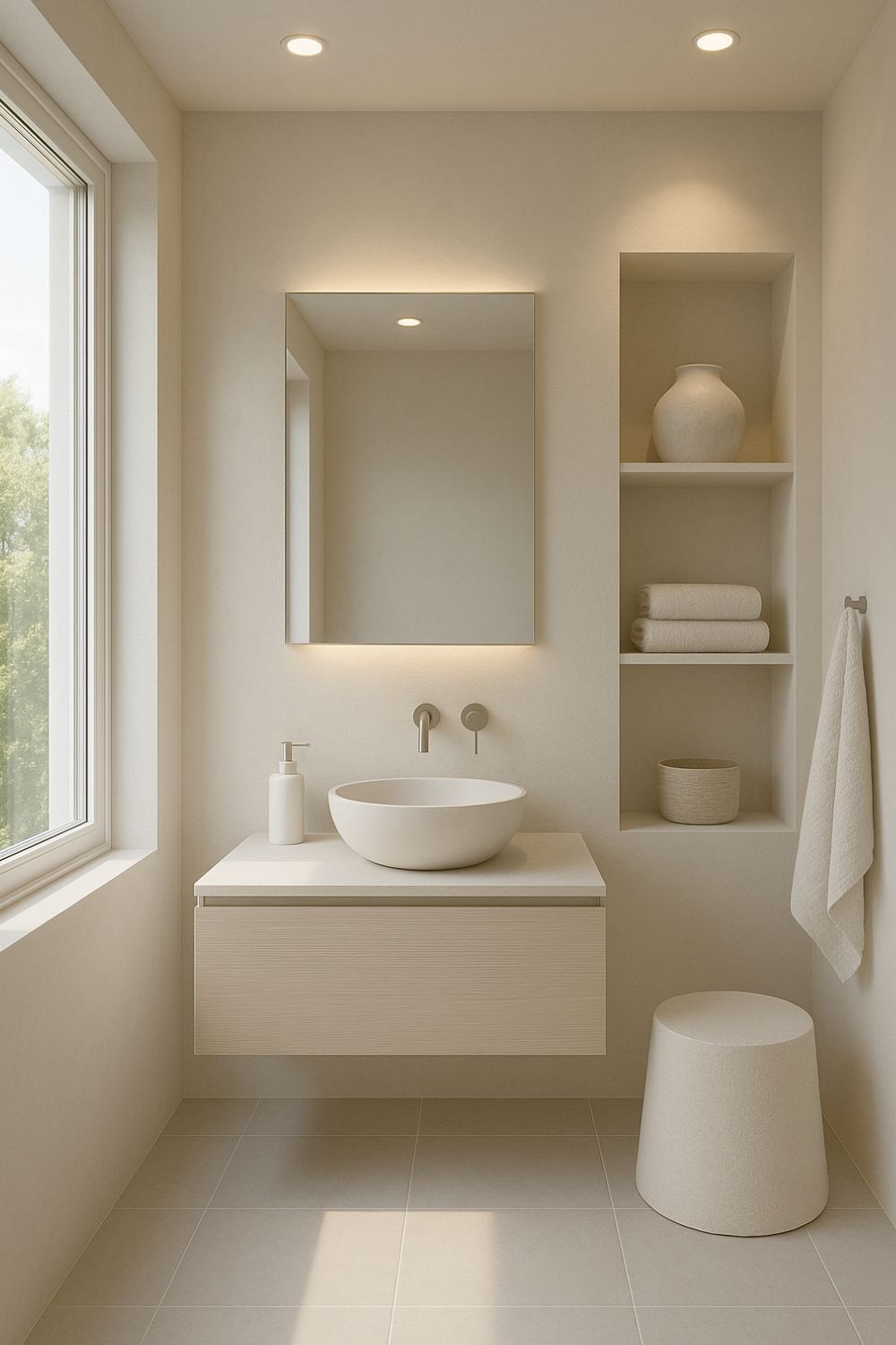13 Minimalist Bathroom Ideas: Clean, Calming, and Effortlessly Elegant ...