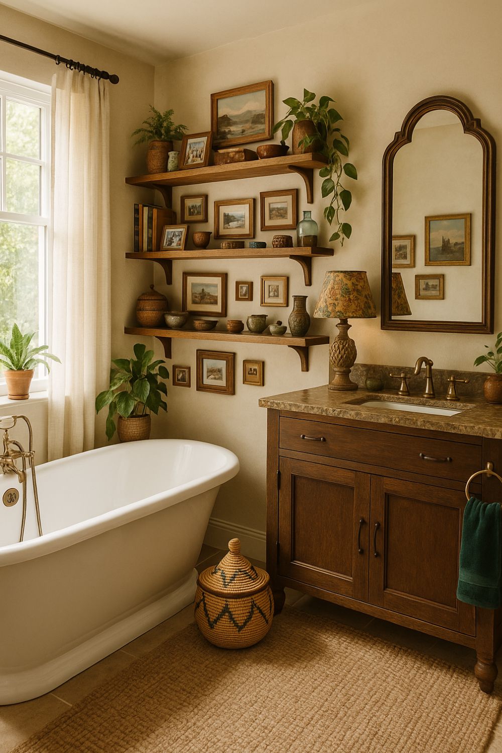 15 Eclectic Bathroom Ideas: Bold, Personal, and Wonderfully ...