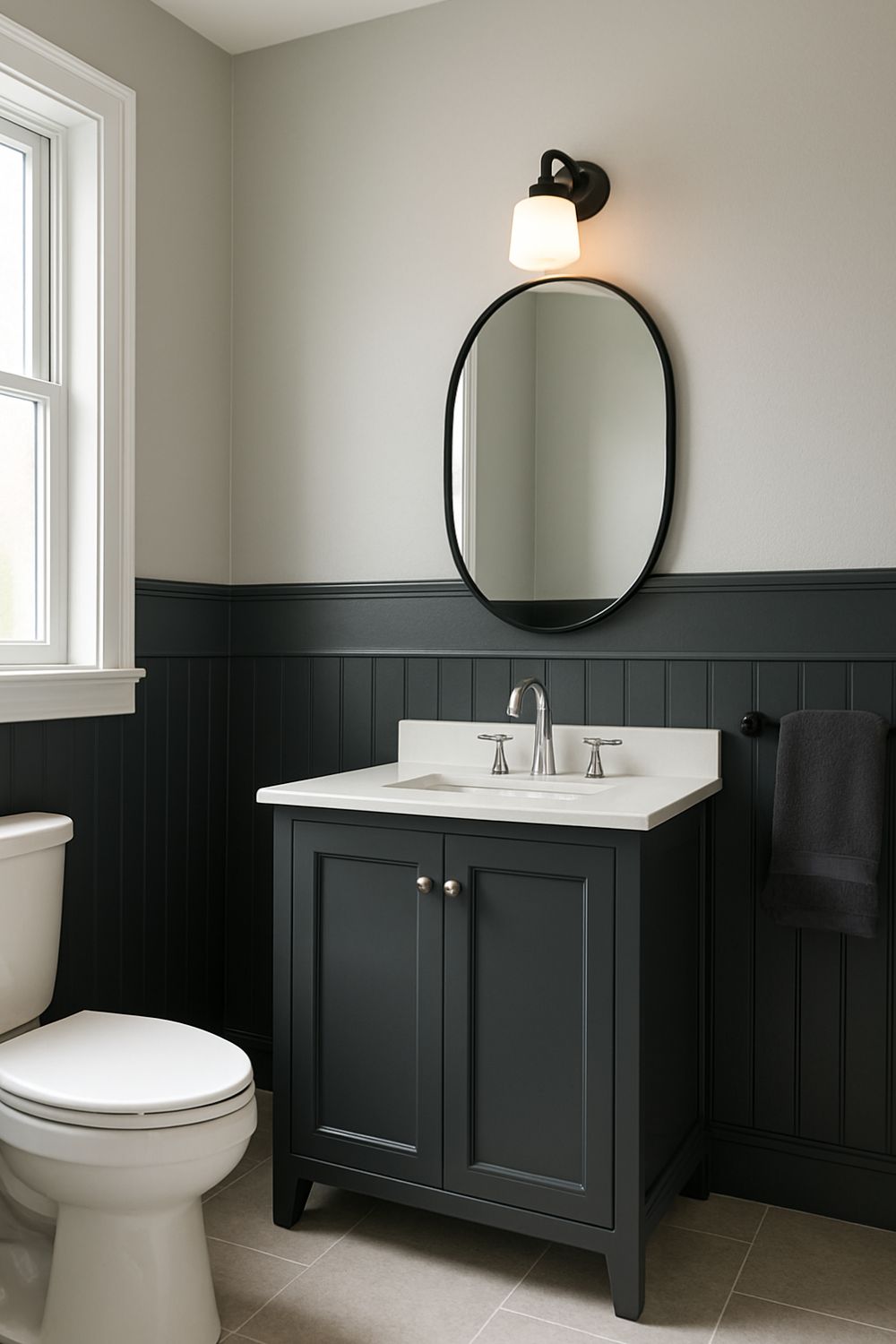 15 Charcoal Bathroom Ideas: Modern, Moody, and Surprisingly Inviting ...