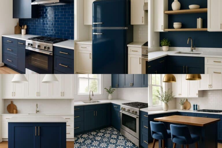 15 Navy Kitchen Ideas: Elegant, Grounding, and Boldly Beautiful | Florgeous