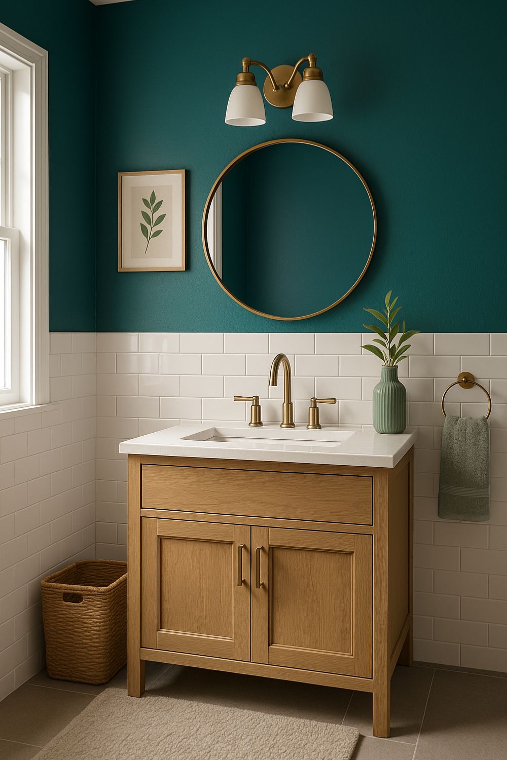 17 Teal Bathroom Ideas: Fresh, Invigorating, and Effortlessly Chic | Florgeous