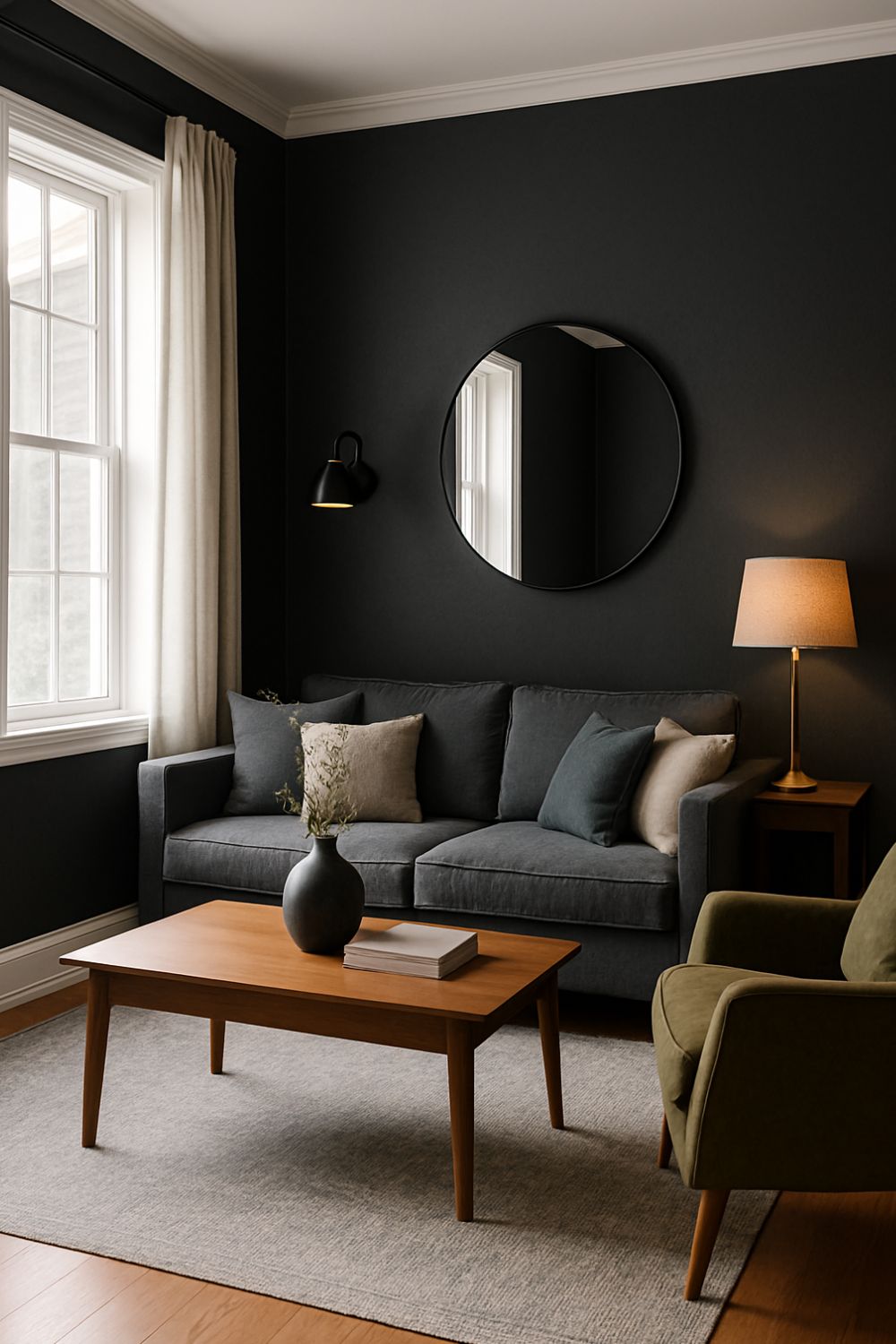 13 Charcoal Living Room Ideas: Modern, Moody, and Surprisingly Inviting ...