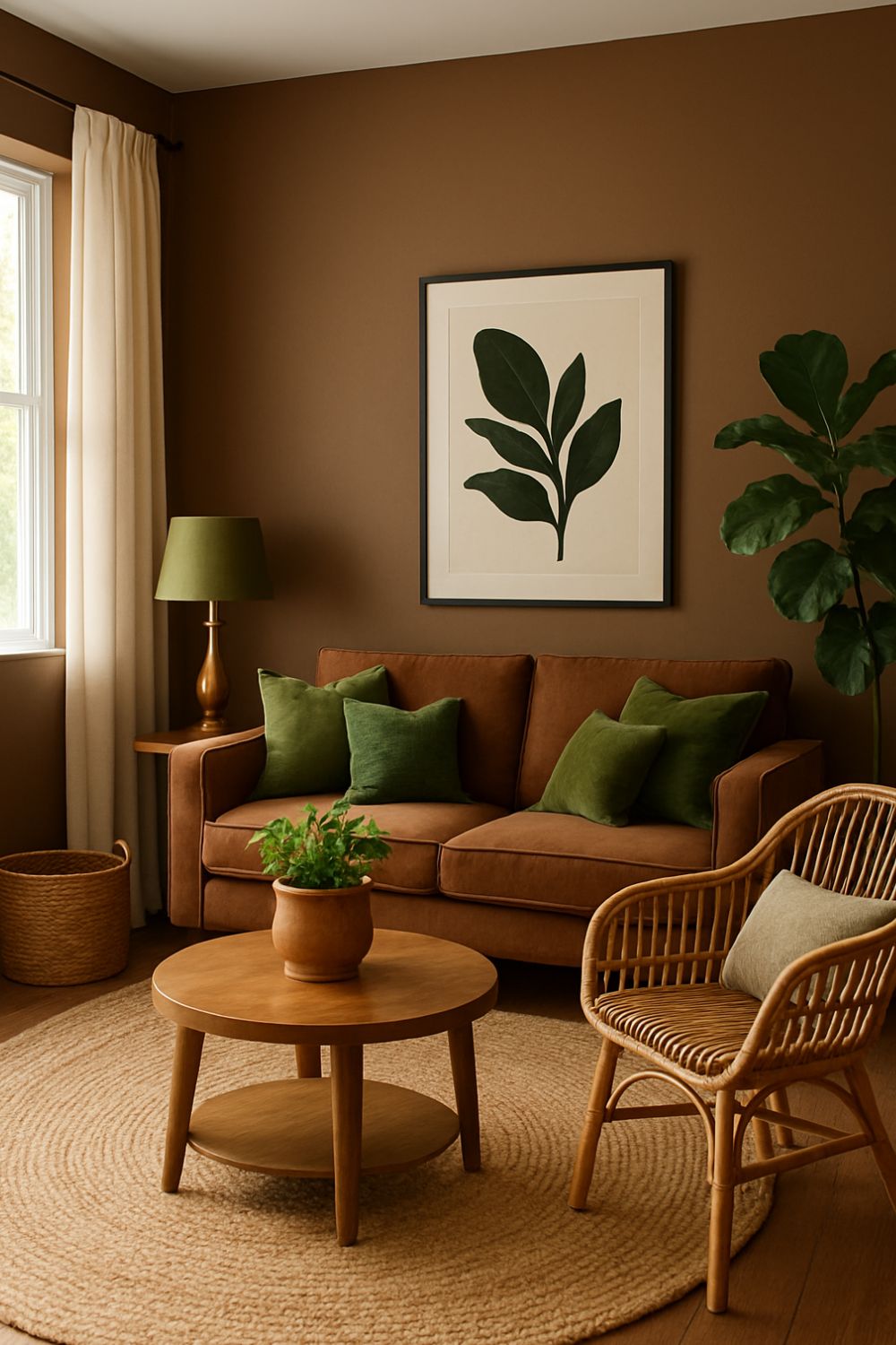 13 Brown Living Room Ideas: Warm, Elegant, and Naturally Grounding ...