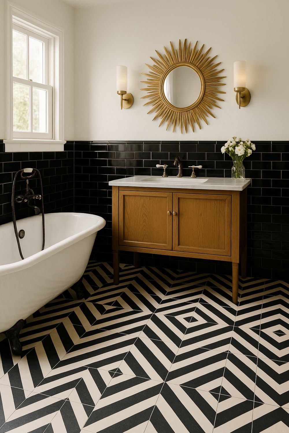 15 Art Deco Bathroom Ideas: Glamorous, Geometric, and Boldly Beautiful ...