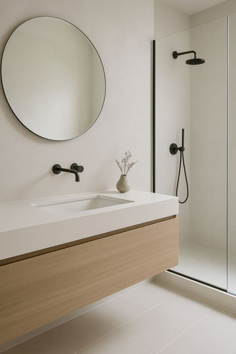 13 Minimalist Bathroom Ideas: Clean, Calming, and Effortlessly Elegant ...